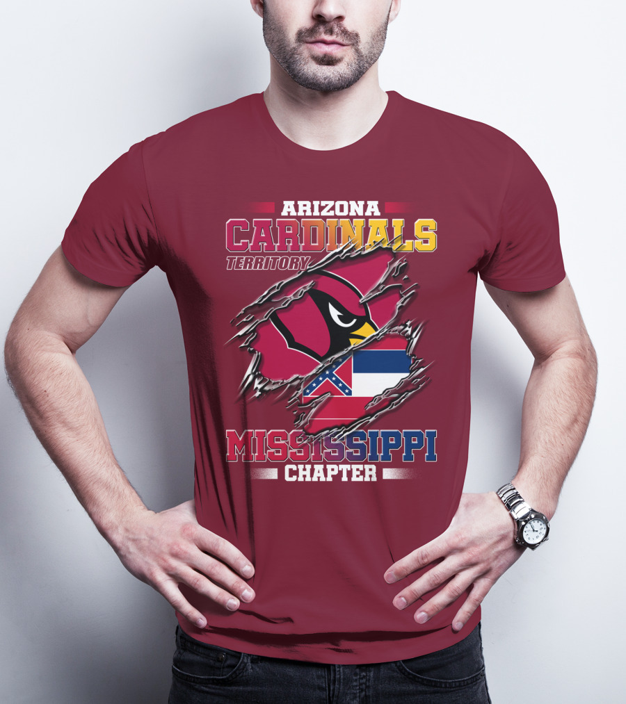 Arizona Cardinals Territory Mississippi Chapter T-Shirt