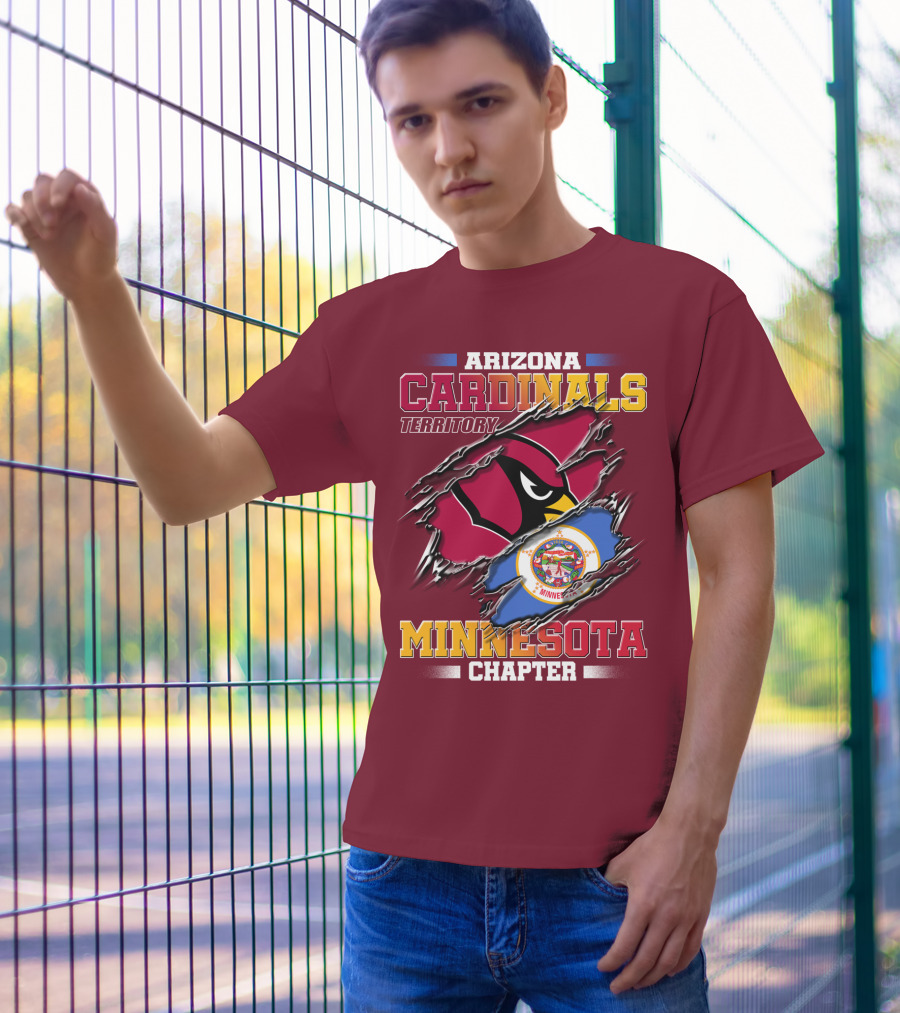 Arizona Cardinals Territory Minnesota Chapter T-Shirt
