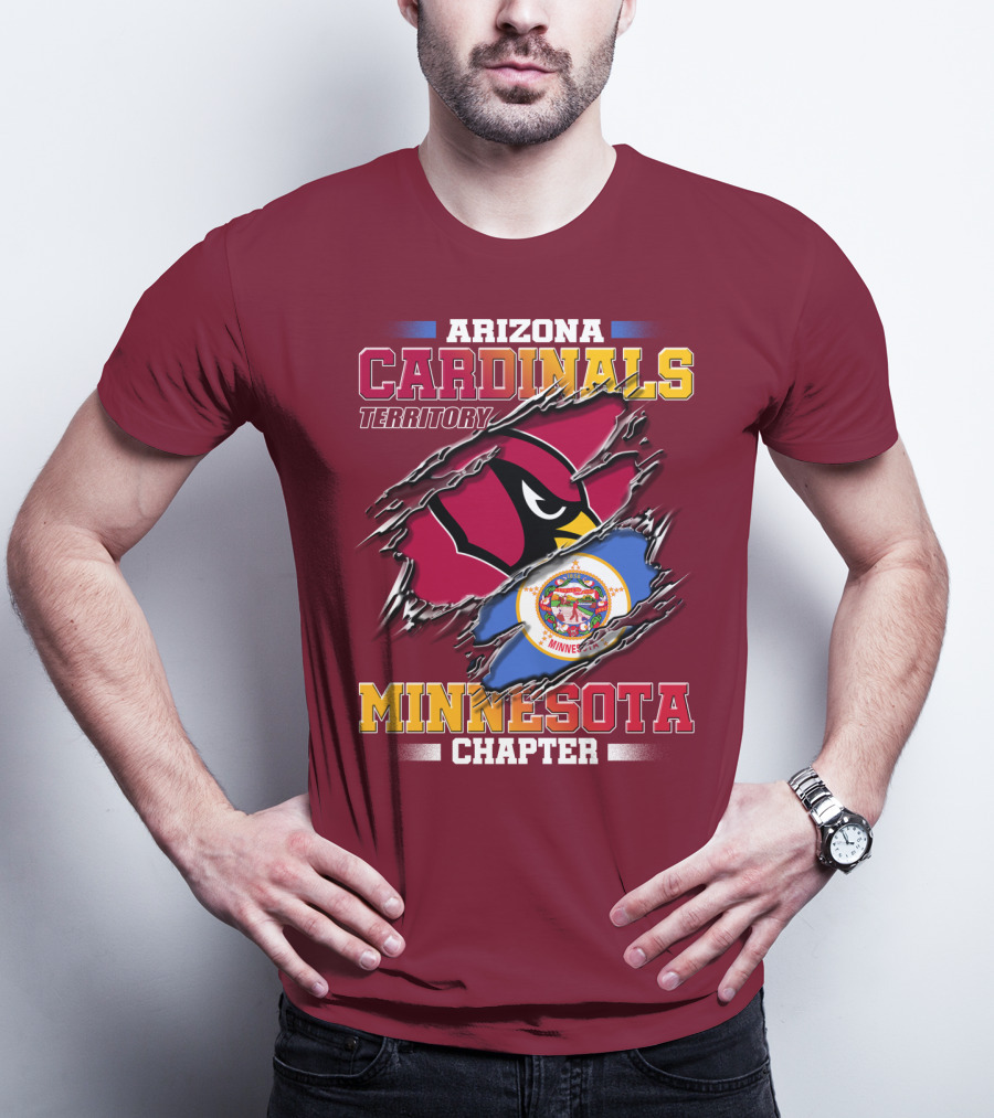 Arizona Cardinals Territory Minnesota Chapter T-Shirt