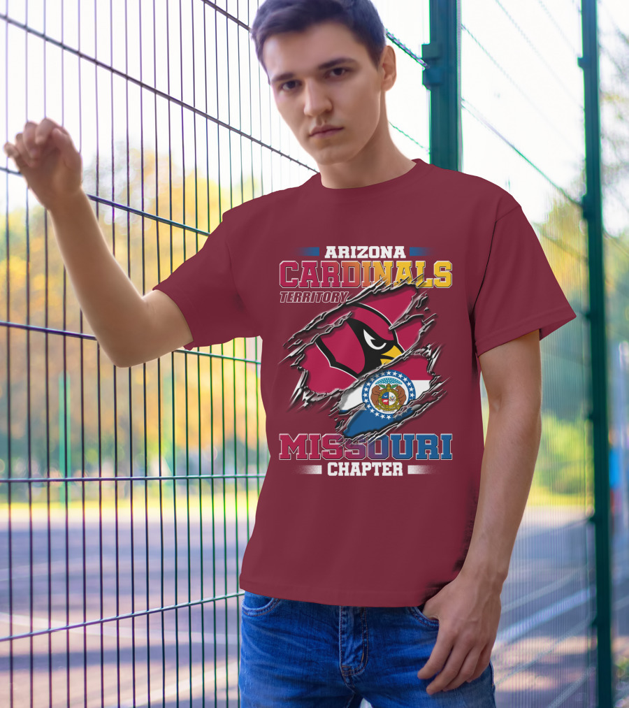 Arizona Cardinals Territory Missouri Chapter T-Shirt