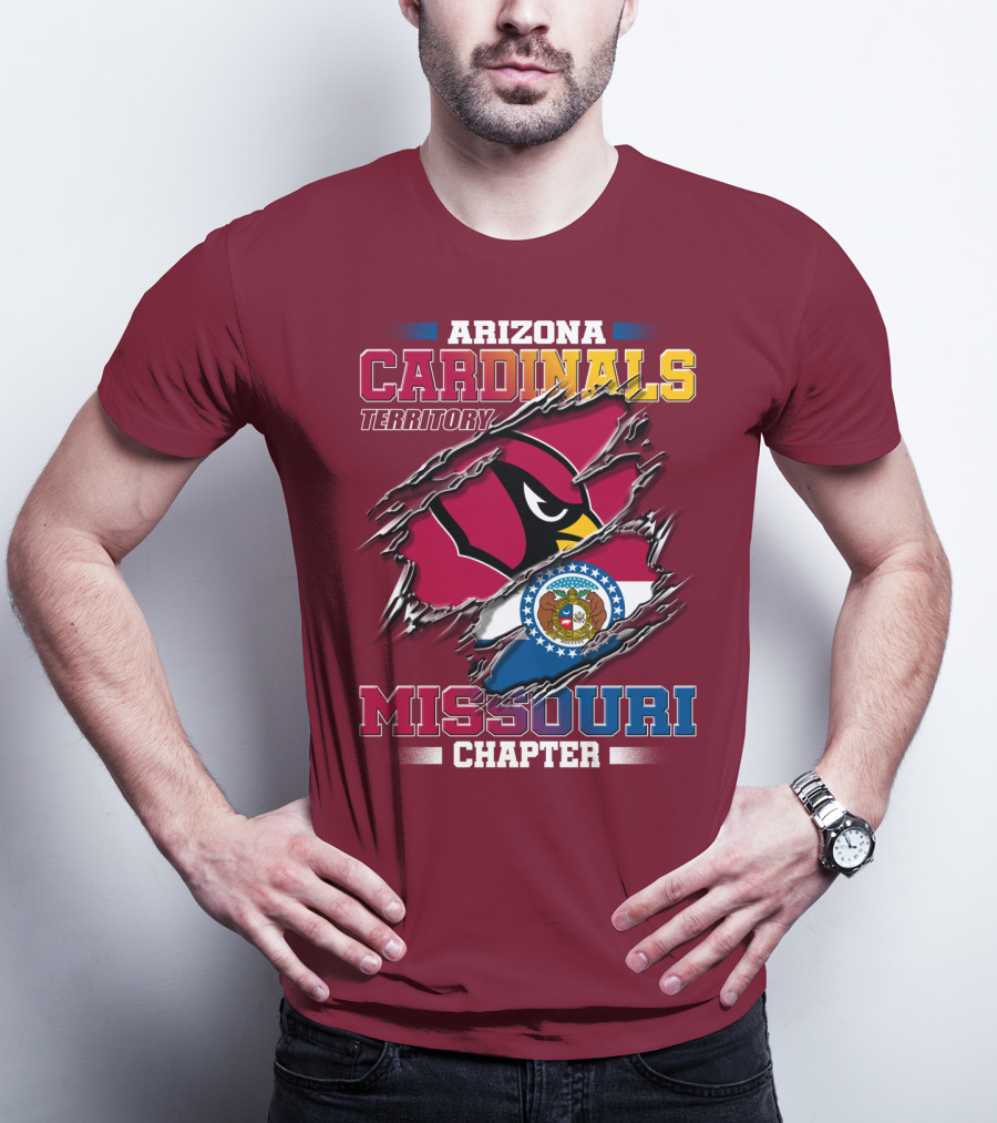 Arizona Cardinals Territory Missouri Chapter T-Shirt