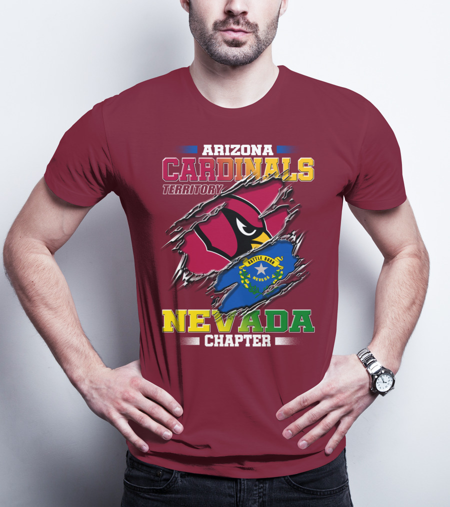 Arizona Cardinals Territory Nevada Chapter T-Shirt
