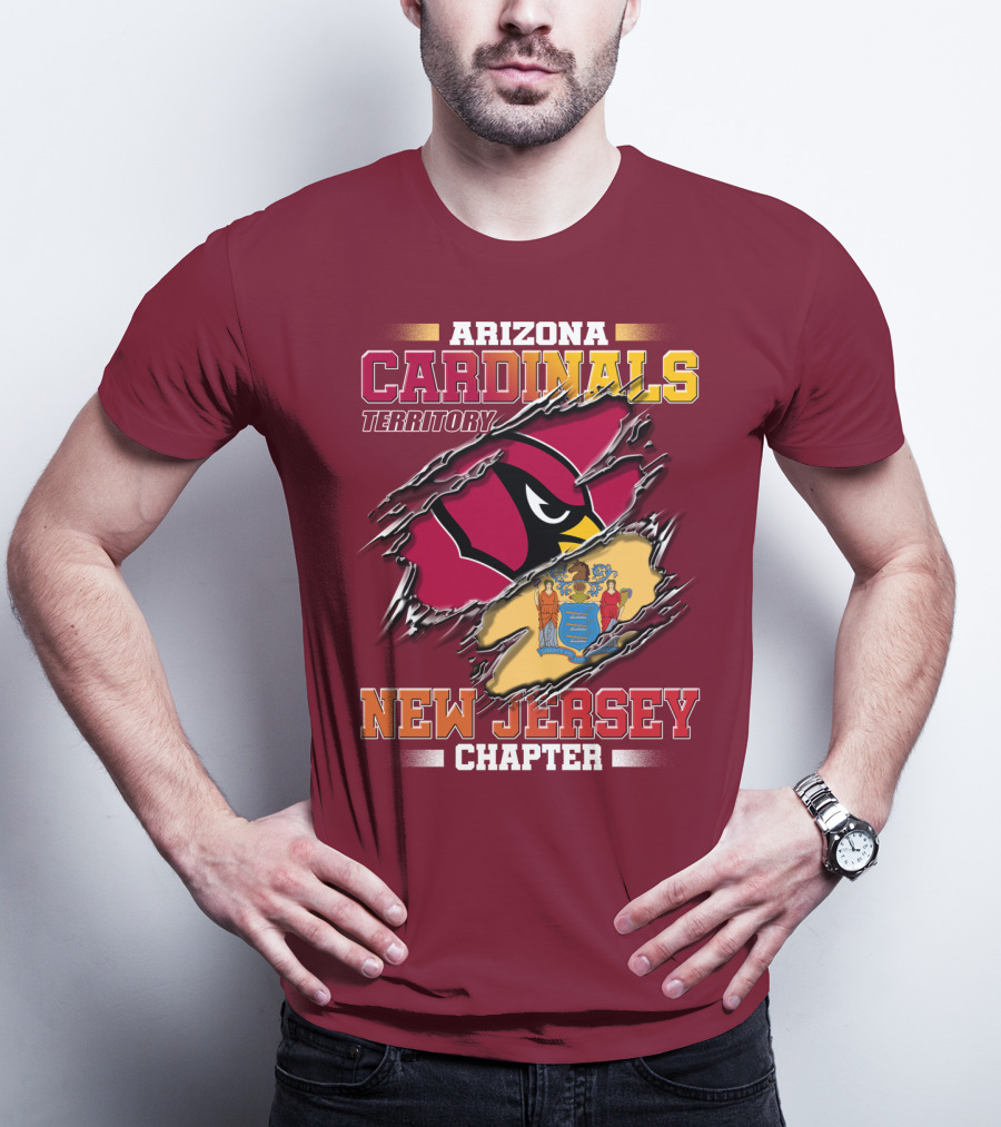 Arizona Cardinals Territory New Jersey Chapter T-Shirt