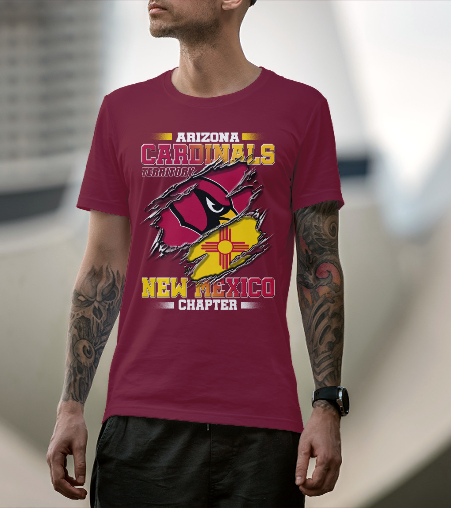 Arizona Cardinals Territory New Mexico Chapter T-Shirt