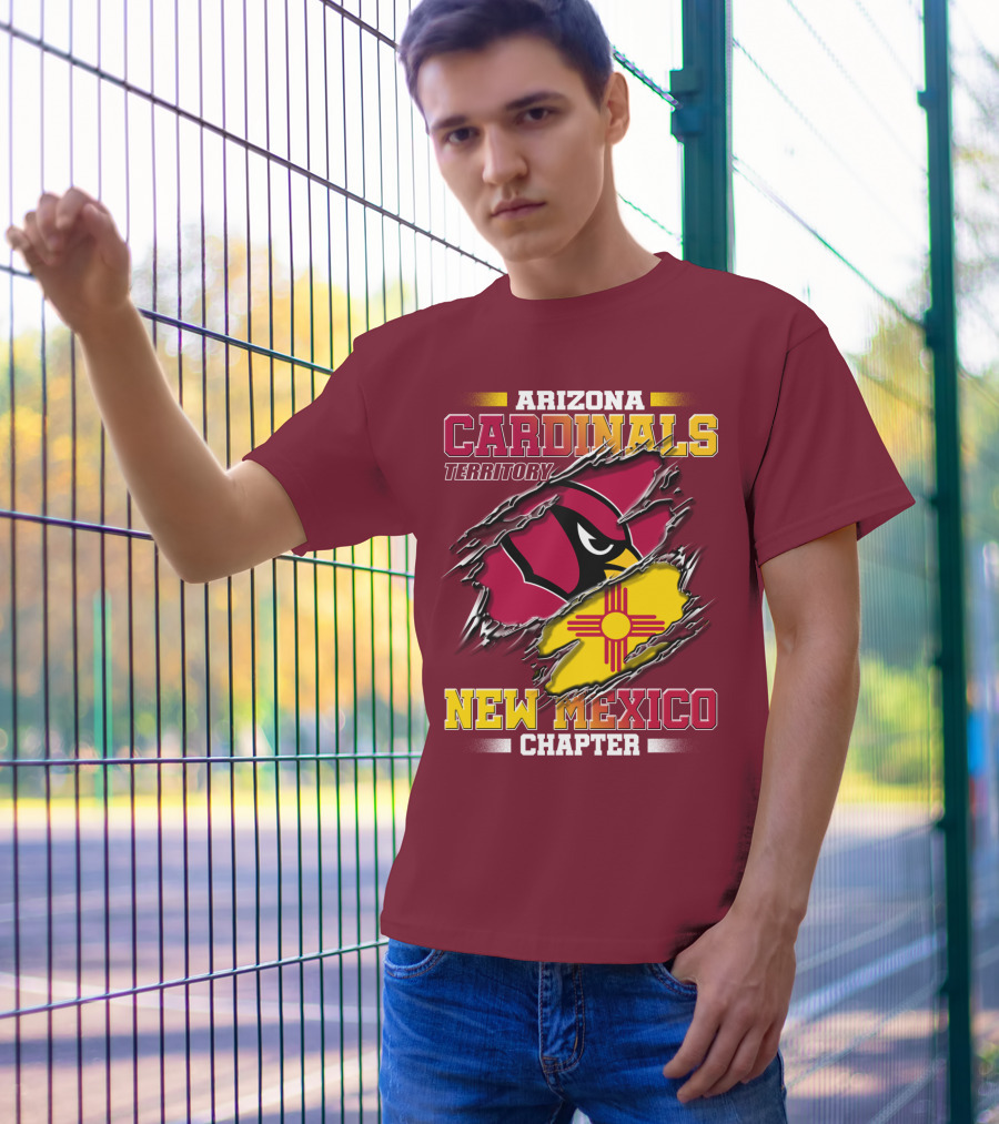 Arizona Cardinals Territory New Mexico Chapter T-Shirt