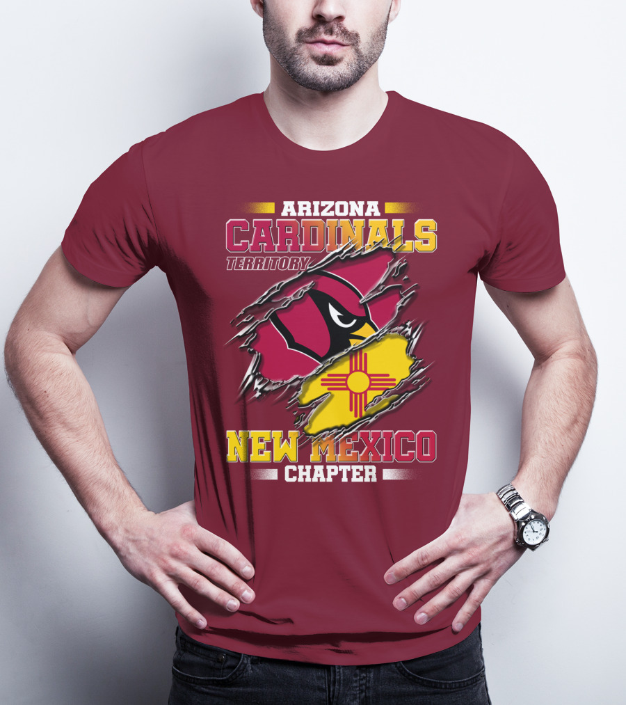 Arizona Cardinals Territory New Mexico Chapter T-Shirt