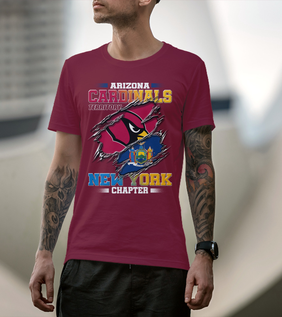 Arizona Cardinals Territory New York Chapter T-Shirt
