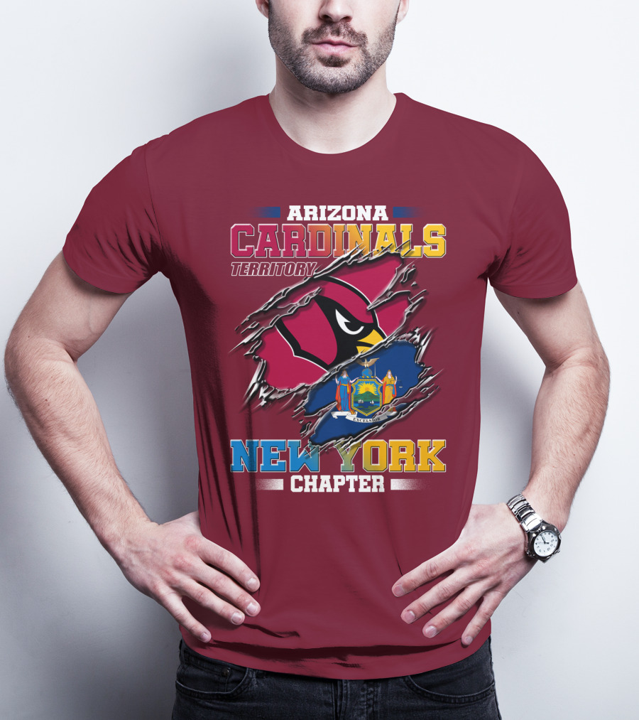 Arizona Cardinals Territory New York Chapter T-Shirt