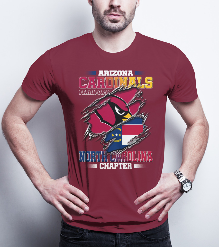 Arizona Cardinals Territory North Carolina Chapter T-Shirt