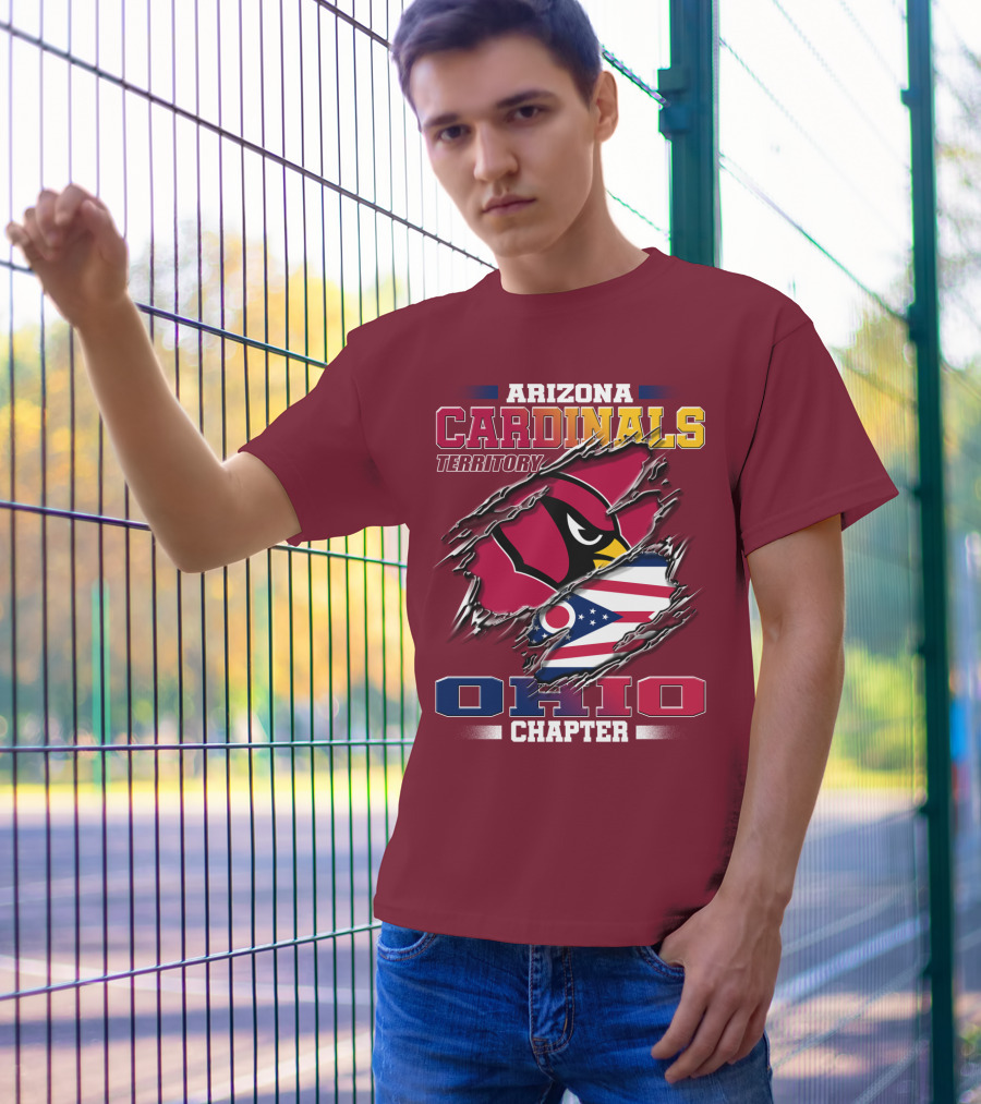 Arizona Cardinals Territory Ohio Chapter T-Shirt