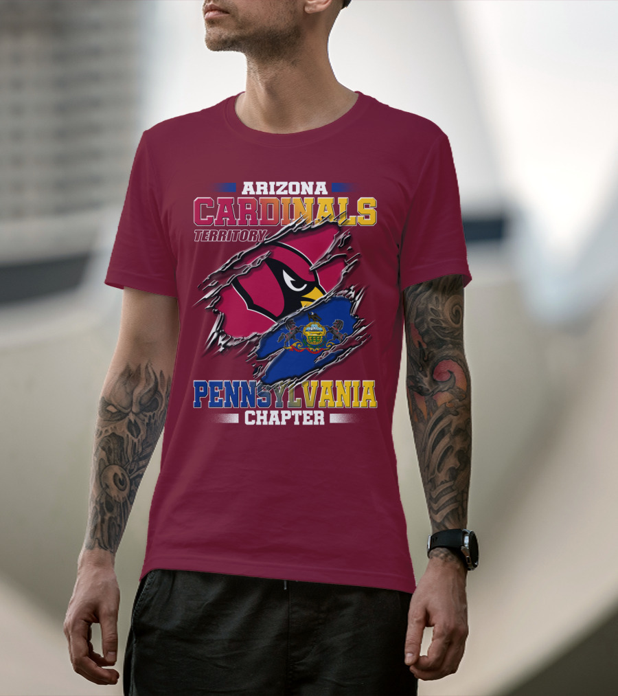 Arizona Cardinals Territory Pennsylvania Chapter T-Shirt