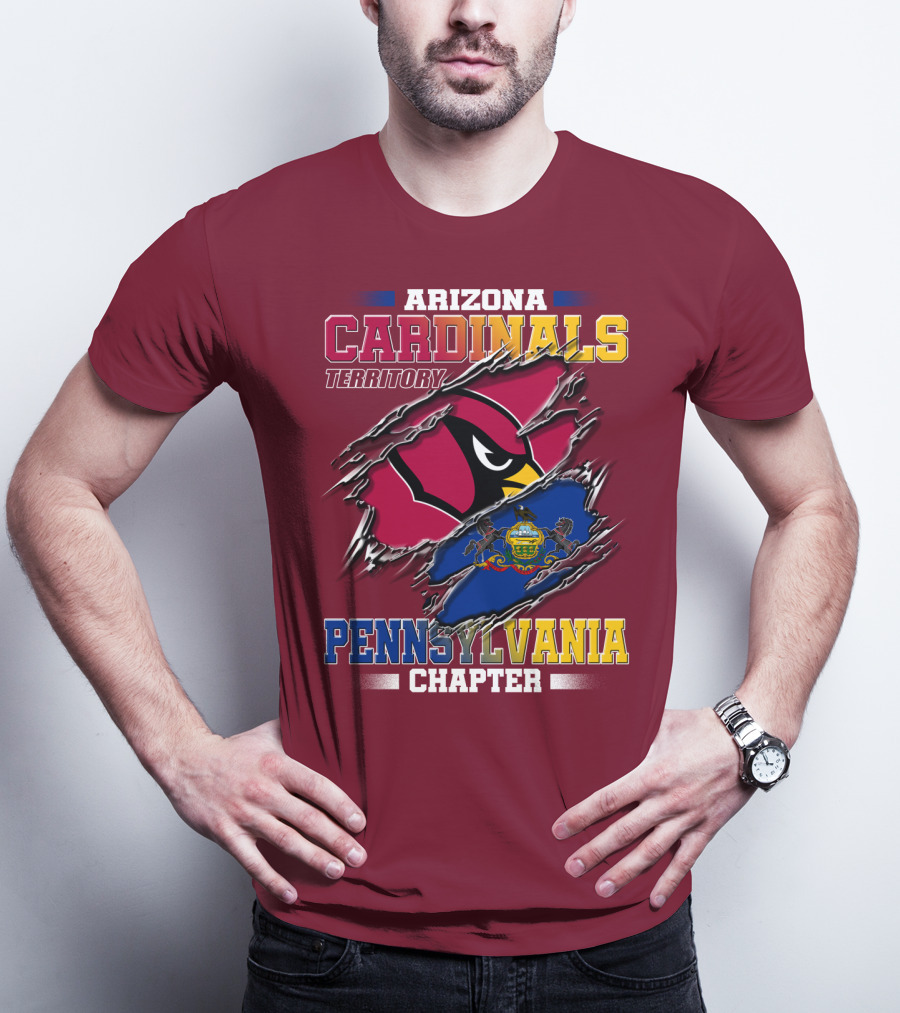 Arizona Cardinals Territory Pennsylvania Chapter T-Shirt
