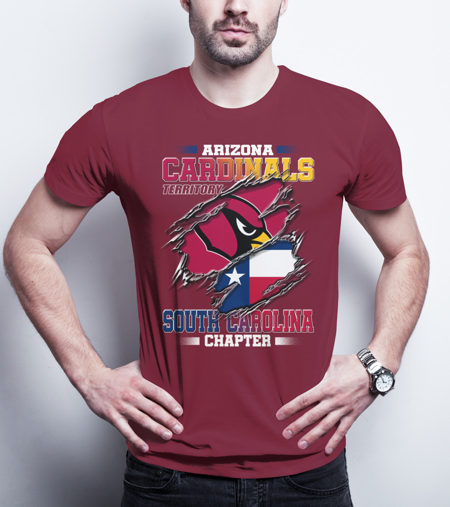 Arizona Cardinals Territory South Carolina Chapter T-Shirt
