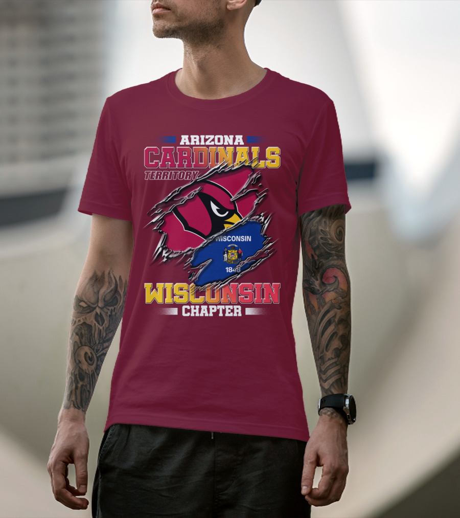 Arizona Cardinals Territory Wisconsin Chapter T-Shirt