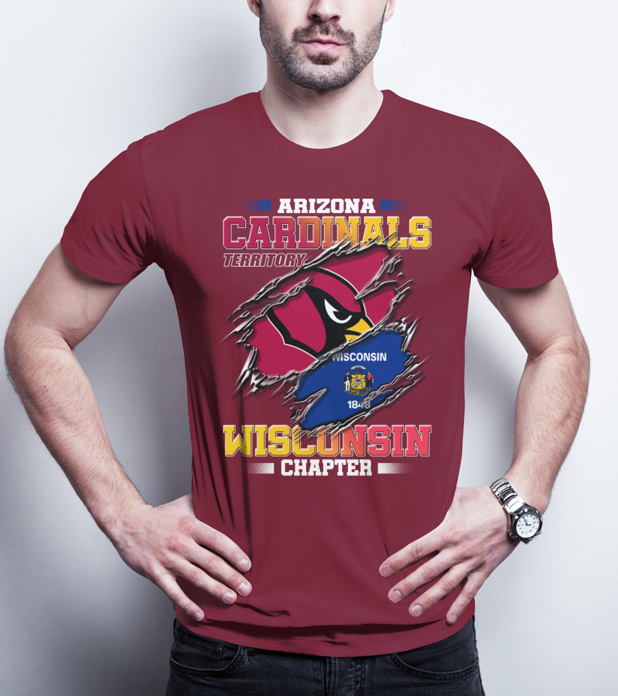 Arizona Cardinals Territory Wisconsin Chapter T-Shirt