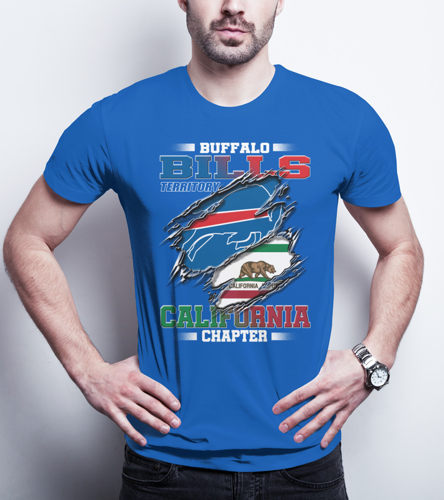 Buffalo Bills Territory California Chapter T-Shirt