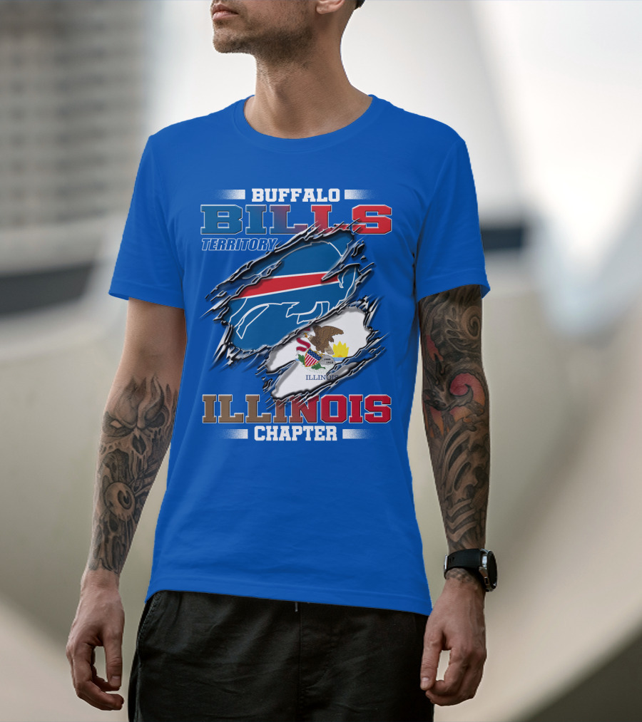 Buffalo Bills Territory Illinois Chapter T-Shirt