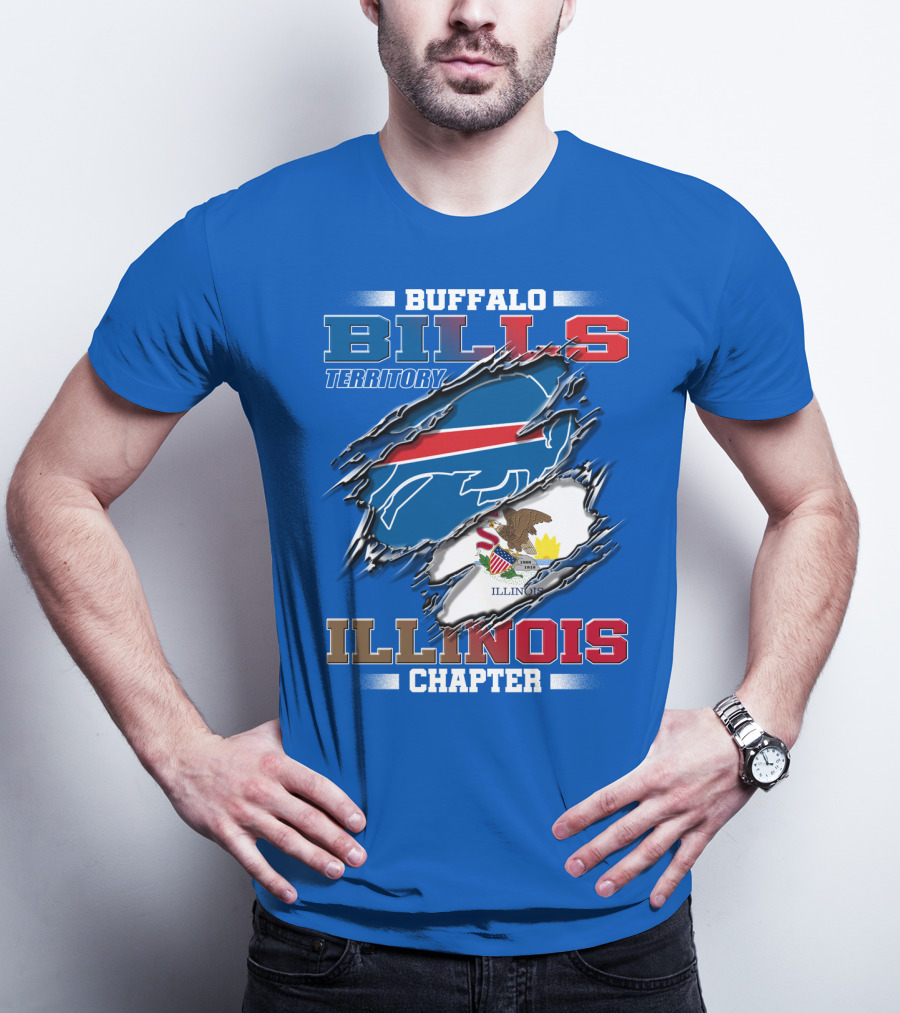 Buffalo Bills Territory Illinois Chapter T-Shirt