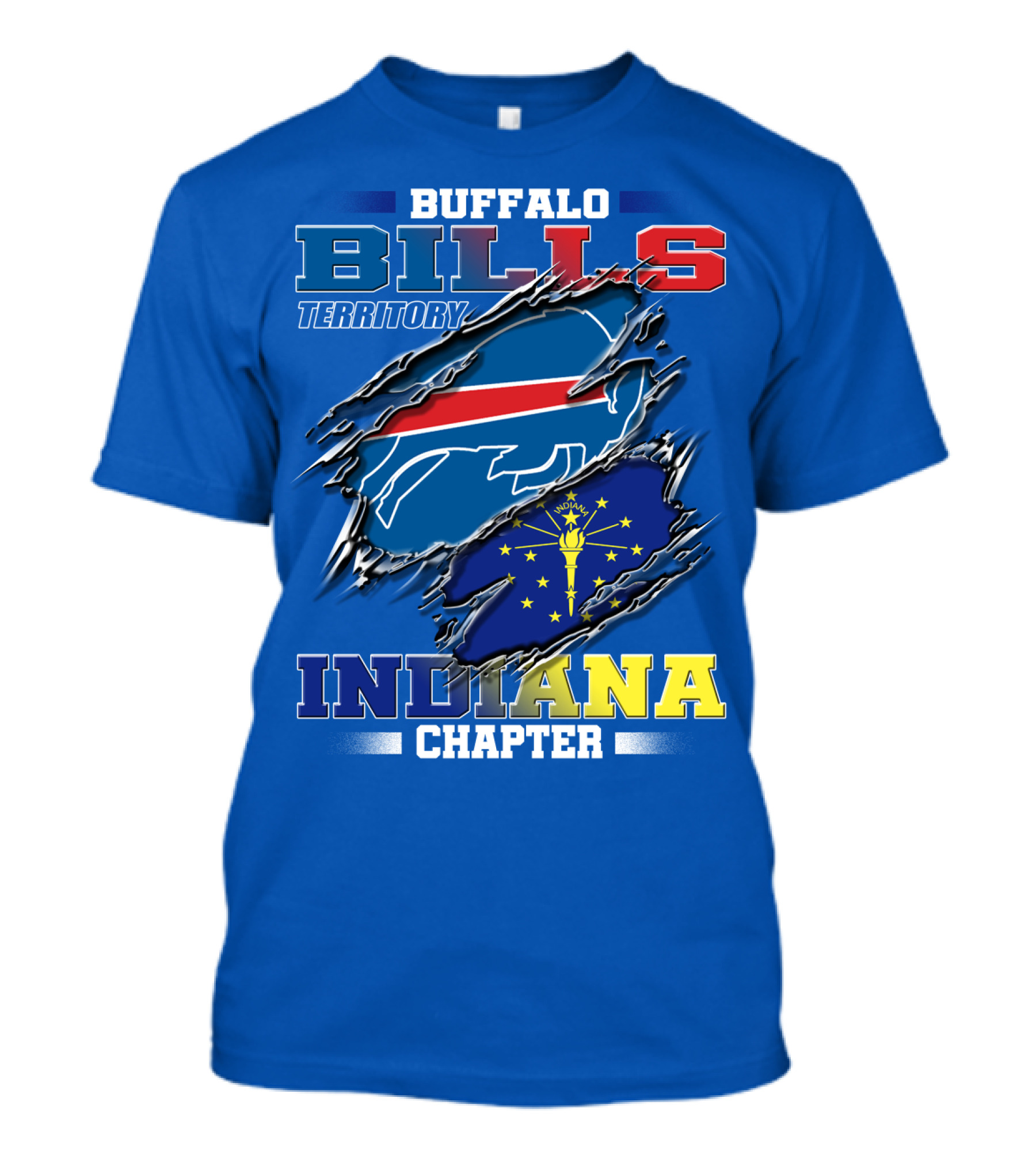 Buffalo Bills Territory Indiana Chapter T-Shirt