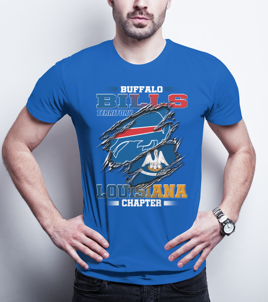 Buffalo Bills Territory Louisiana Chapter T-Shirt