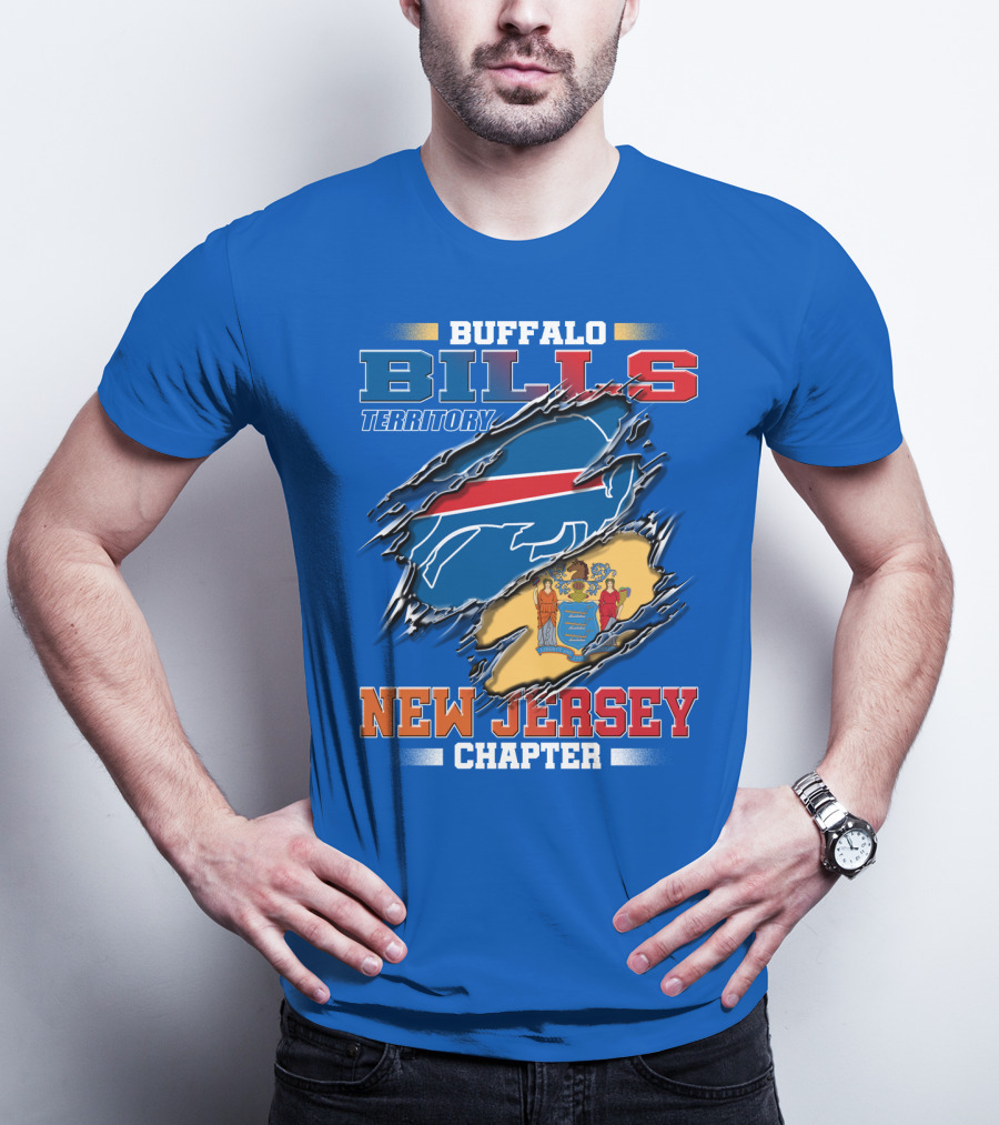 Buffalo Bills Territory New Jersey Chapter T-Shirt