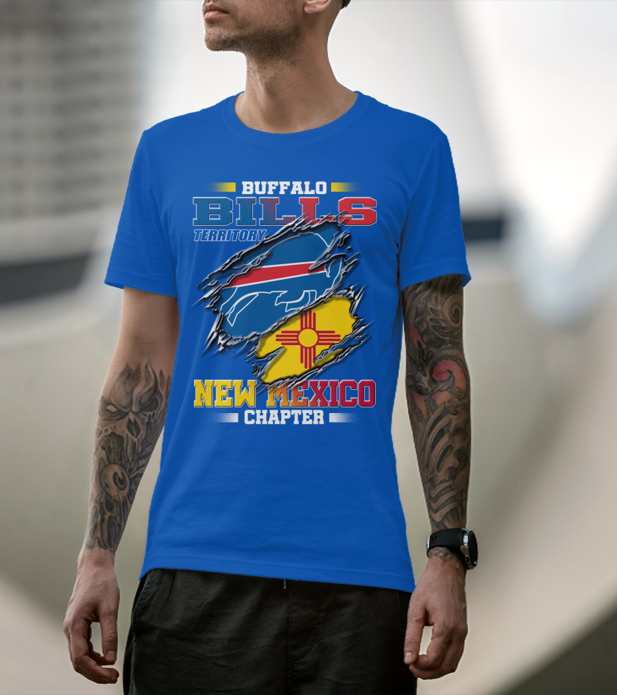 Buffalo Bills Territory New Mexico Chapter T-Shirt