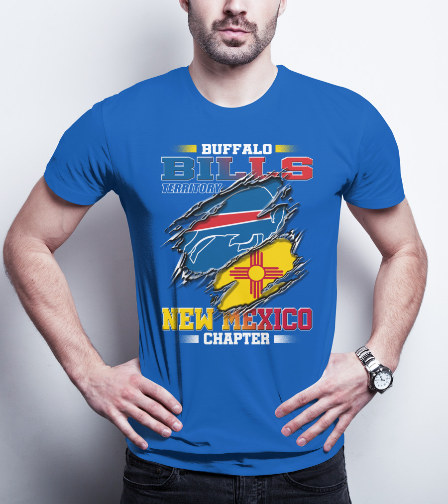 Buffalo Bills Territory New Mexico Chapter T-Shirt