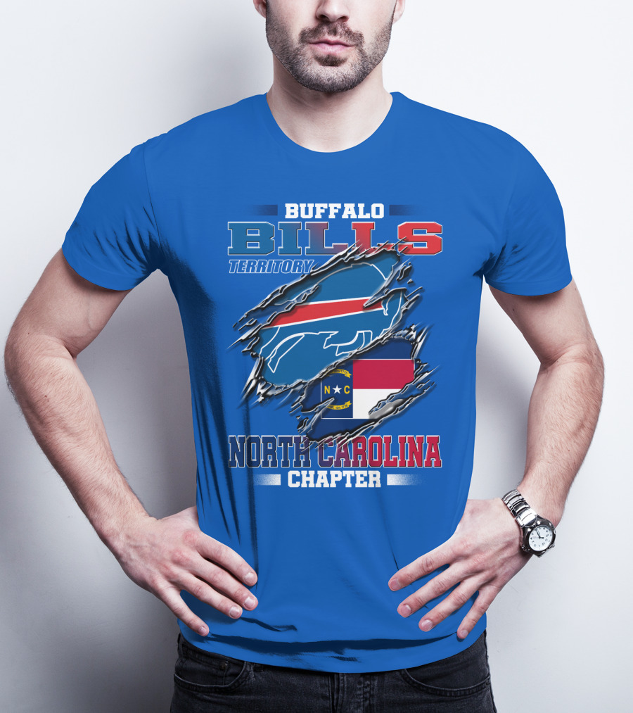 Buffalo Bills Territory North Carolina Chapter T-Shirt