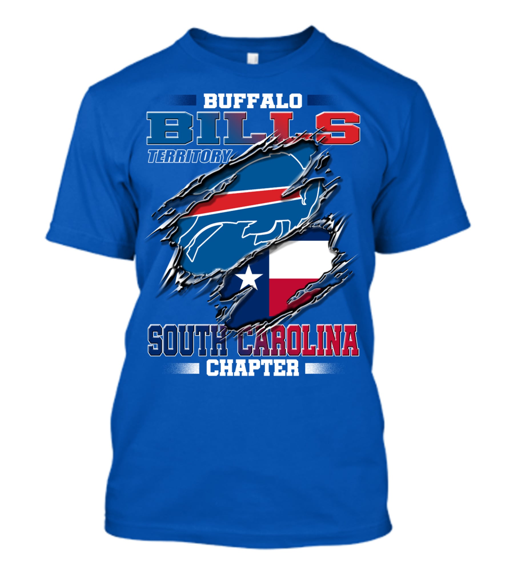 Buffalo Bills Territory South Carolina Chapter T-Shirt