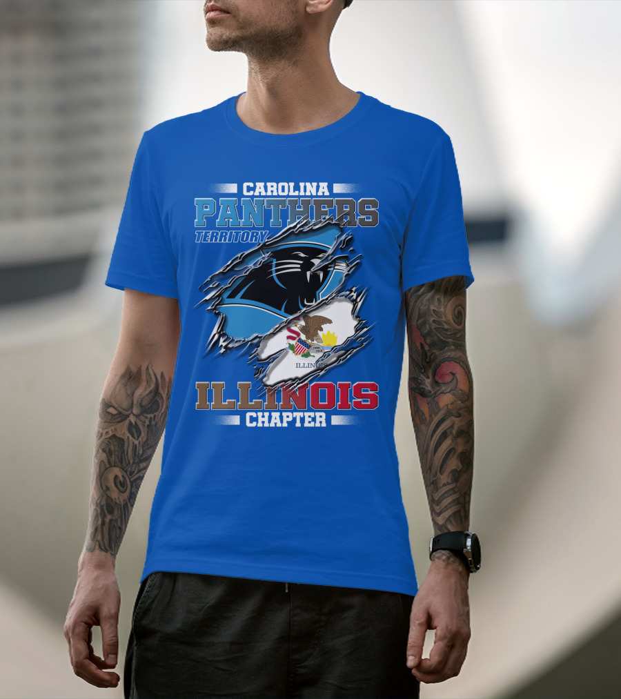 CAROLINA PANTHERS TERRITORY ILLINOIS CHAPTER T-Shirt