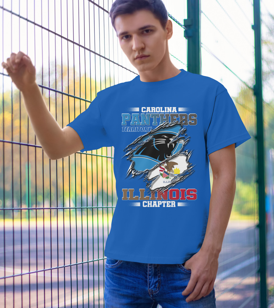 CAROLINA PANTHERS TERRITORY ILLINOIS CHAPTER T-Shirt