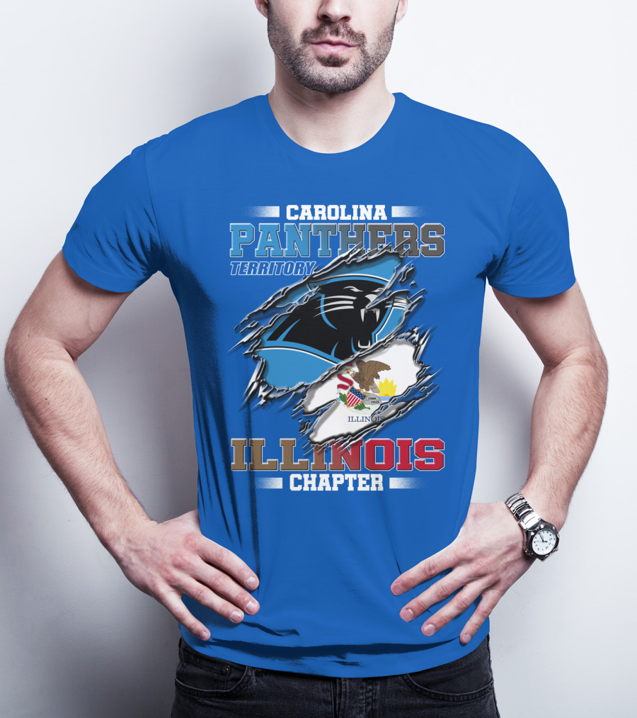 CAROLINA PANTHERS TERRITORY ILLINOIS CHAPTER T-Shirt