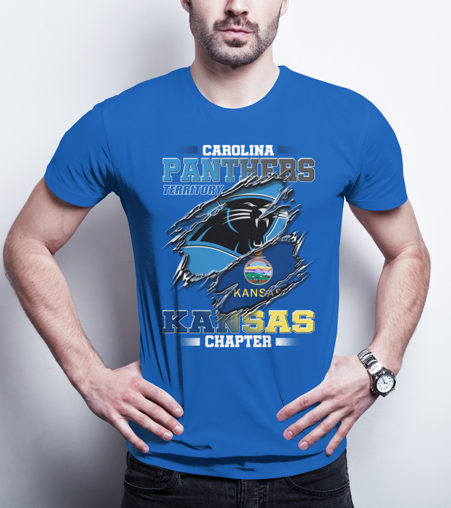 CAROLINA PANTHERS TERRITORY KANSAS CHAPTER T-Shirt