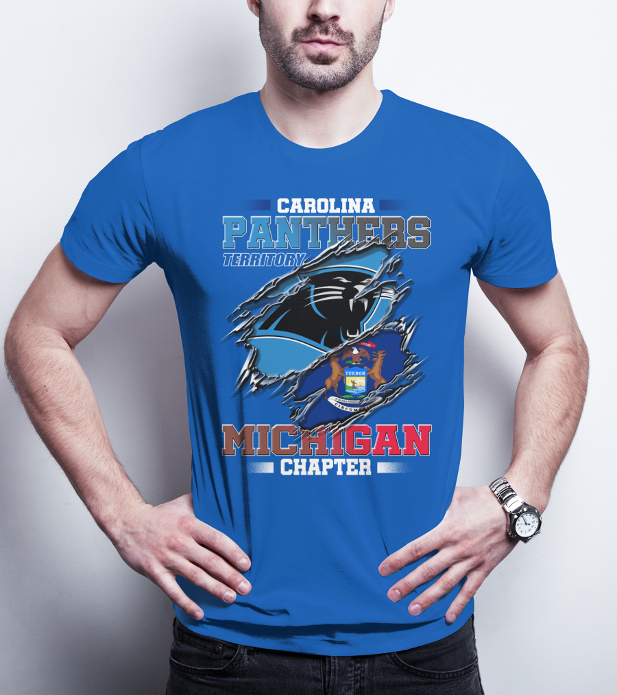 CAROLINA PANTHERS TERRITORY MICHIGAN CHAPTER T-Shirt