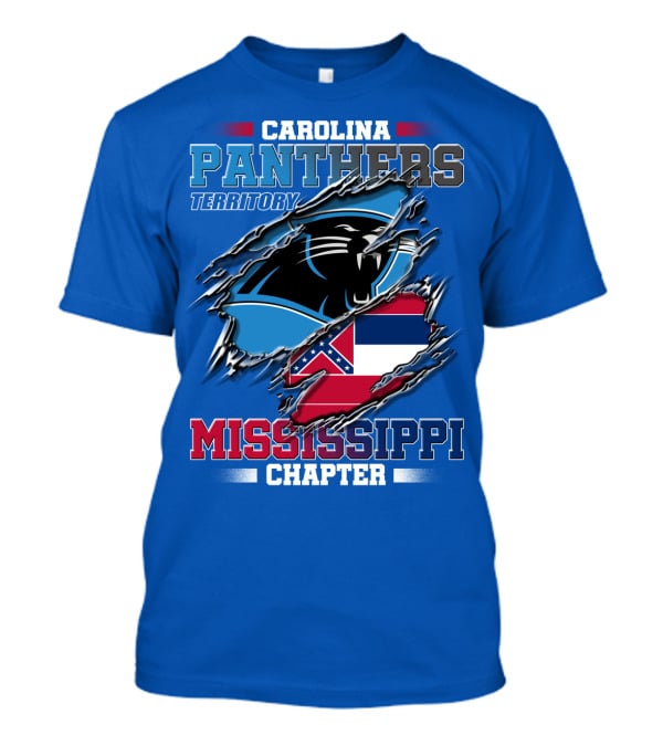 Carolina Panthers Territory Mississippi Chapter T-Shirt
