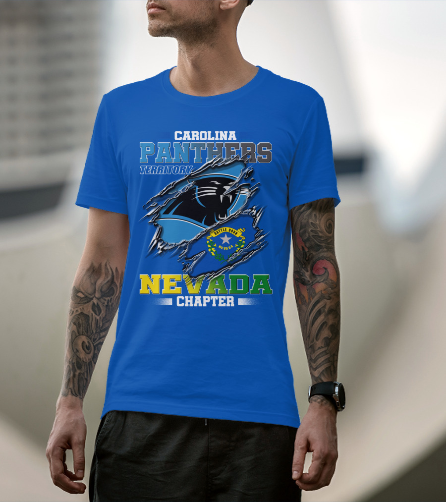 Carolina Panthers Territory Nevada Chapter T-Shirt