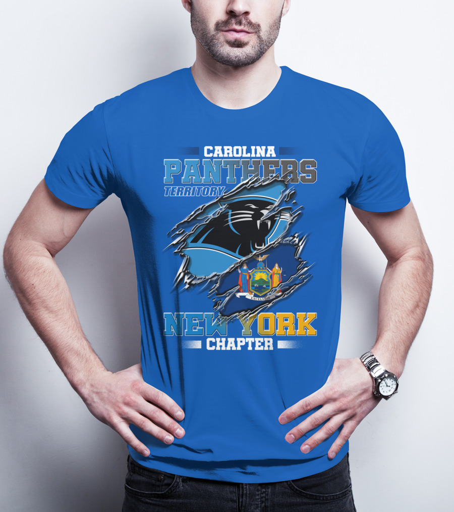 CAROLINA PANTHERS TERRITORY NEW YORK CHAPTER T-Shirt