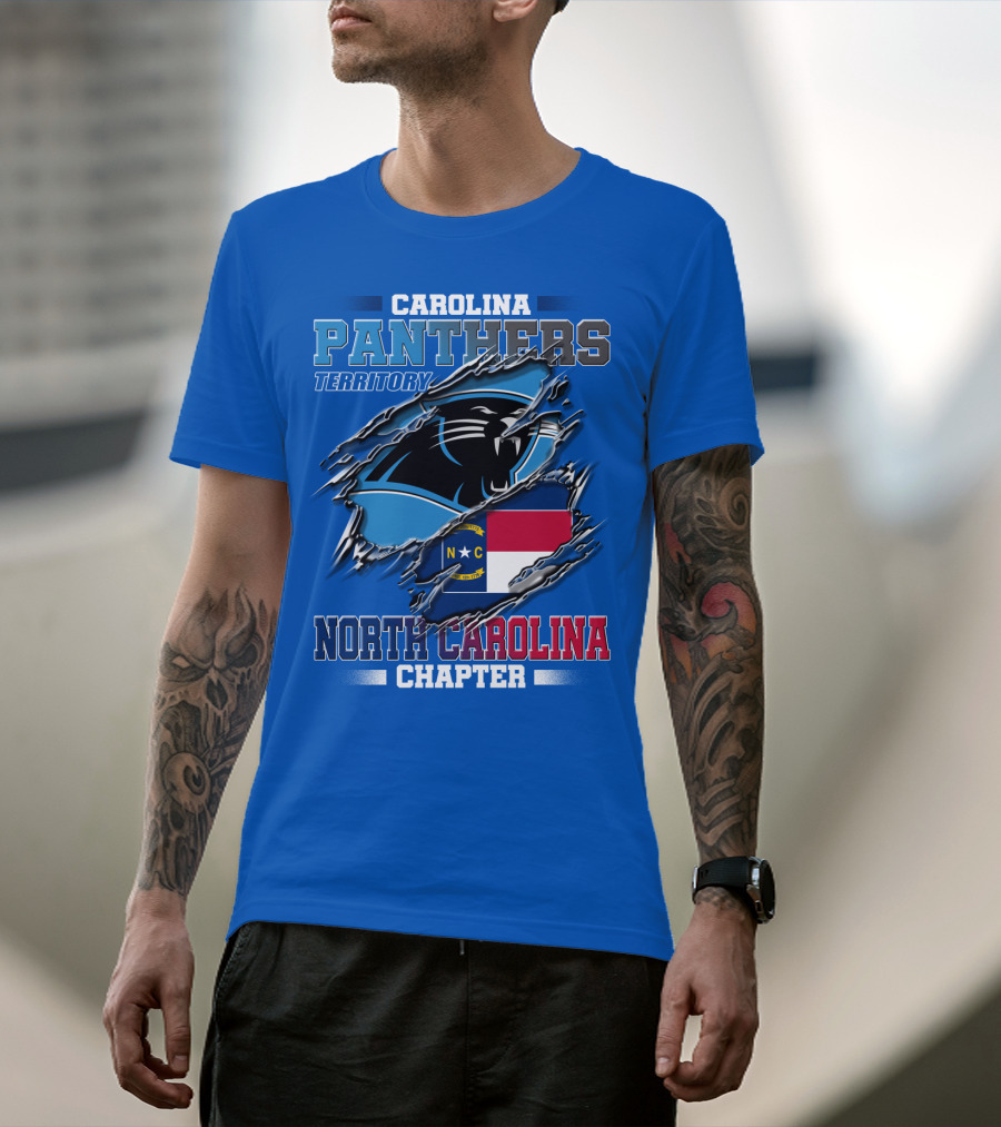 Carolina Panthers Territory North Carolina Chapter T-Shirt