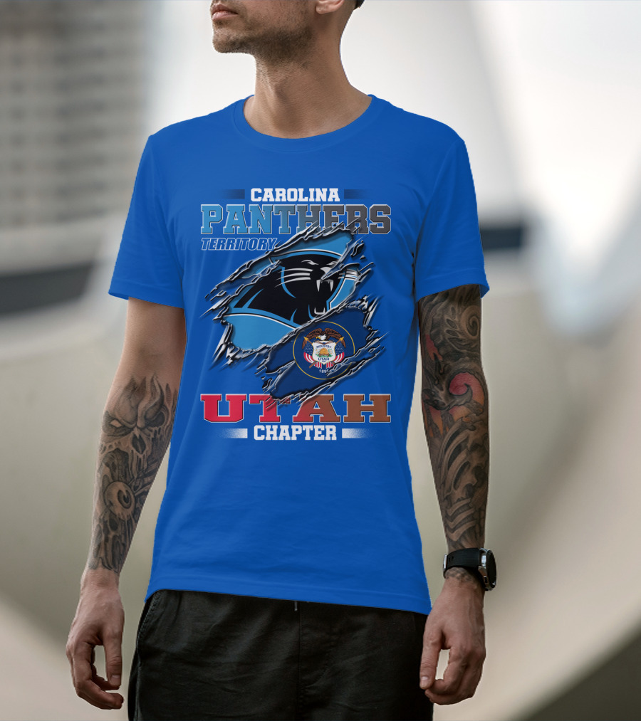 Carolina Panthers Territory Utah Chapter T-Shirt