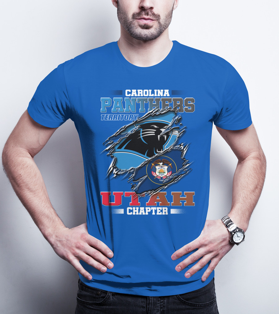 Carolina Panthers Territory Utah Chapter T-Shirt