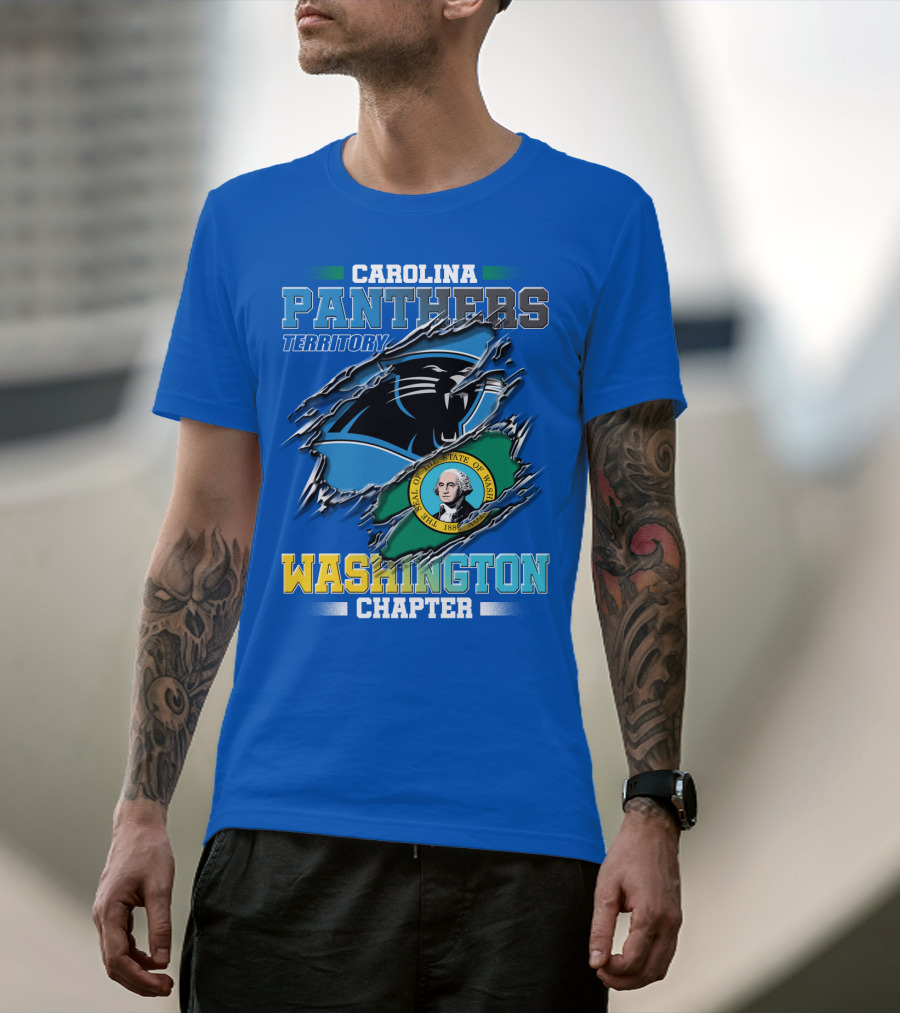 CAROLINA PANTHERS TERRITORY WASHINGTON CHAPTER T-Shirt