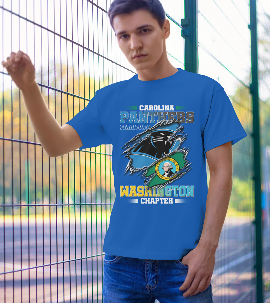 CAROLINA PANTHERS TERRITORY WASHINGTON CHAPTER T-Shirt
