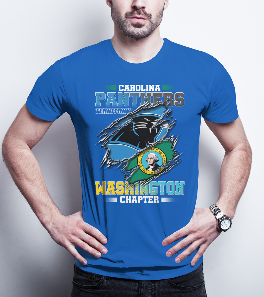 CAROLINA PANTHERS TERRITORY WASHINGTON CHAPTER T-Shirt