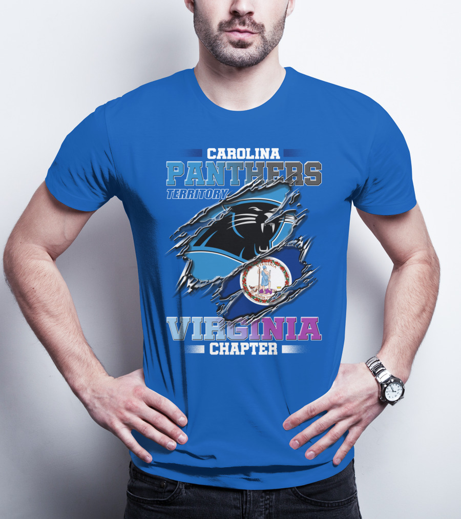 CAROLINA PANTHERS TERRITORY VIRGINIA CHAPTER T-Shirt