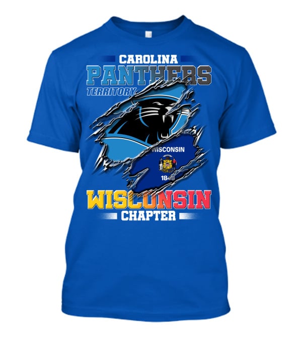 Carolina Panthers Territory Wisconsin Chapter T-Shirt