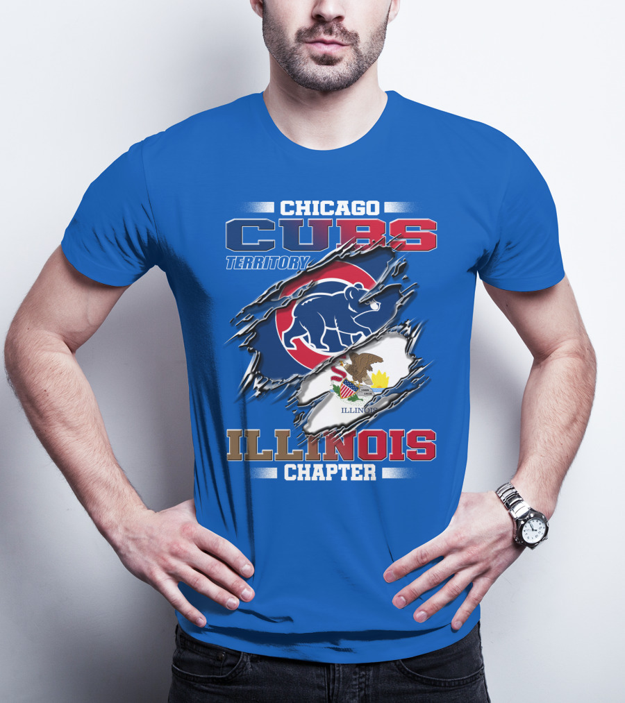 Chicago Cubs Territory Illinois Chapter T-Shirt