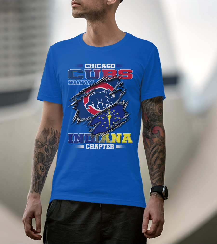 Chicago Cubs Territory Indiana Chapter T-Shirt