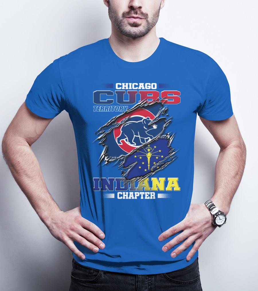 Chicago Cubs Territory Indiana Chapter T-Shirt