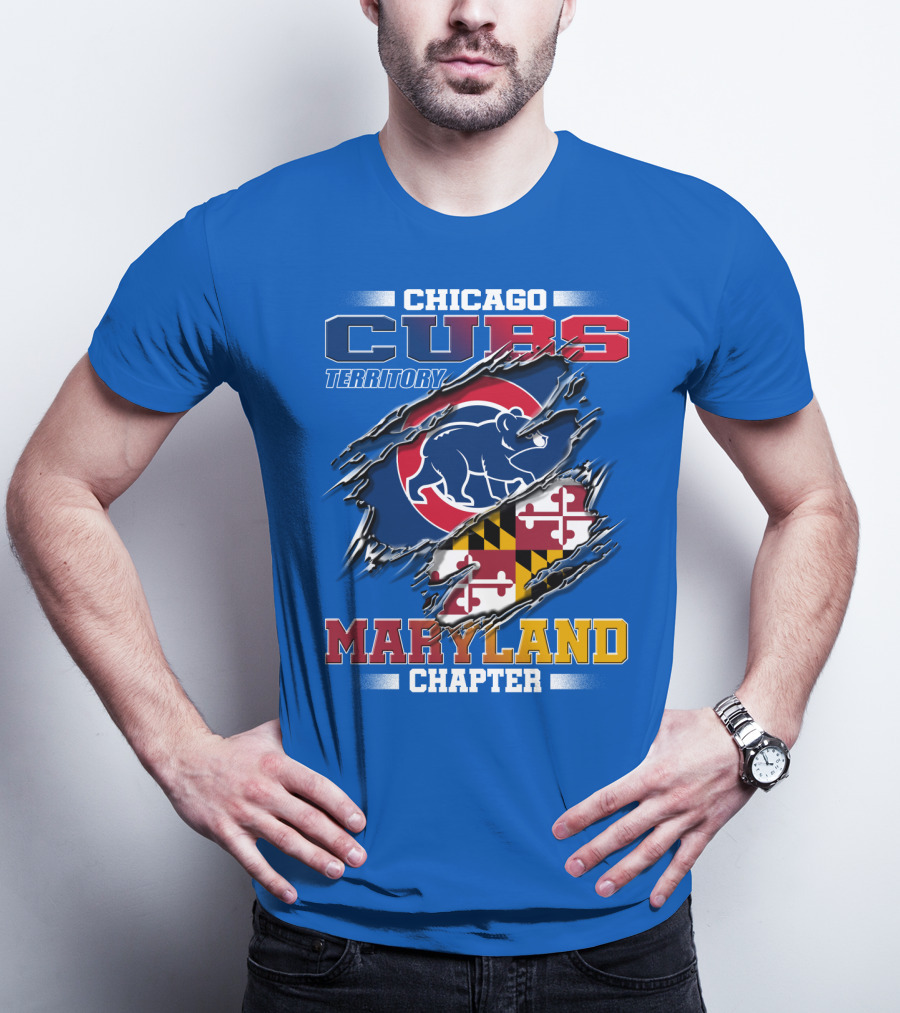 Chicago Cubs Territory Maryland Chapter T-Shirt