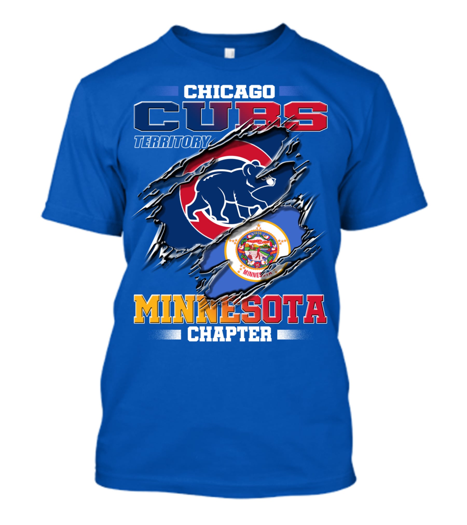 Chicago Cubs Territory Minnesota Chapter T-Shirt